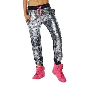 Zumba Fitness | Pants & Jumpsuits | Zumba Metallic Detail Sweatpants ...